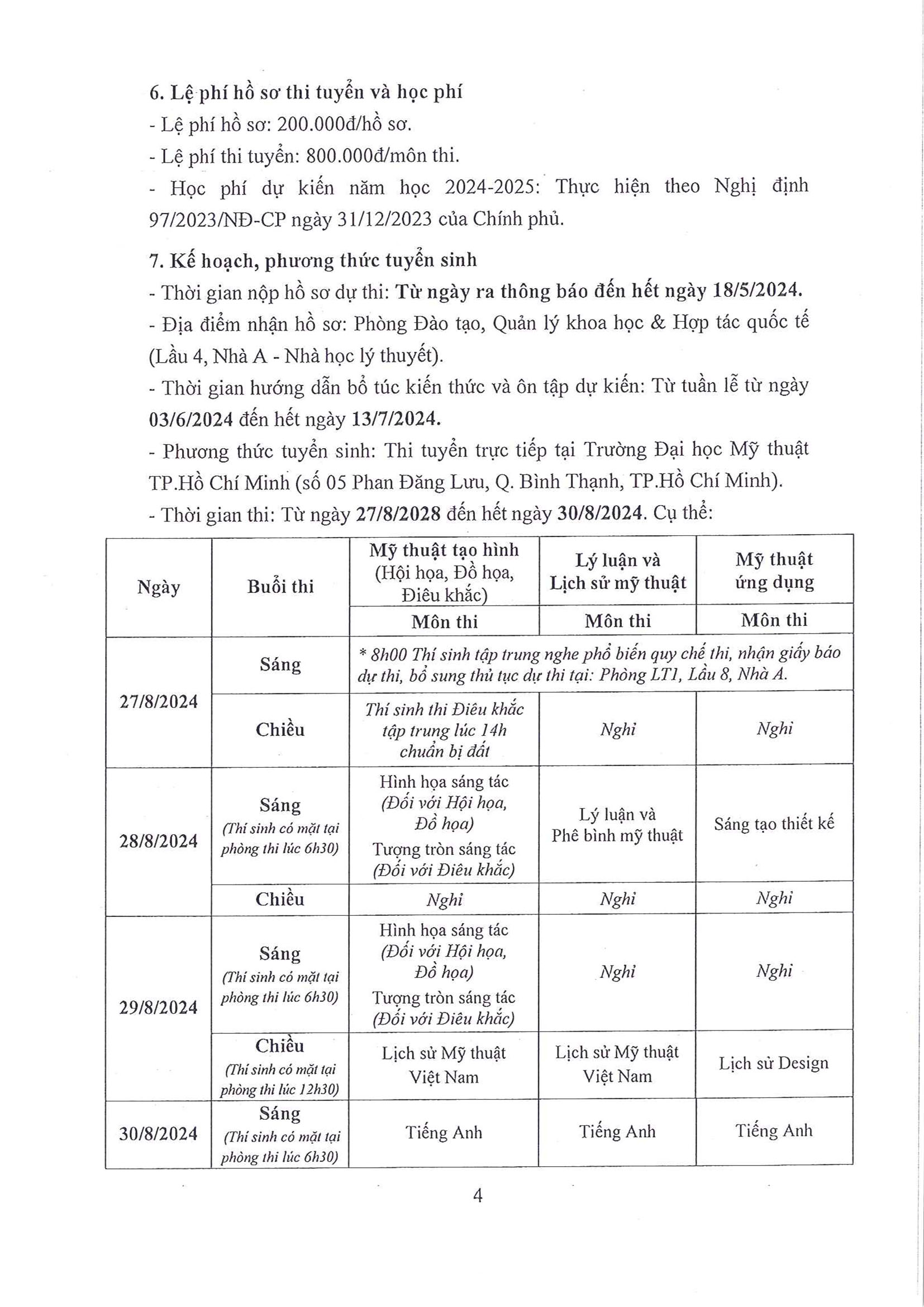 THÔNG BÁO TUYỂN SINH ĐÀO TẠO TRÌNH ĐỘ THẠC SĨ NĂM 2024